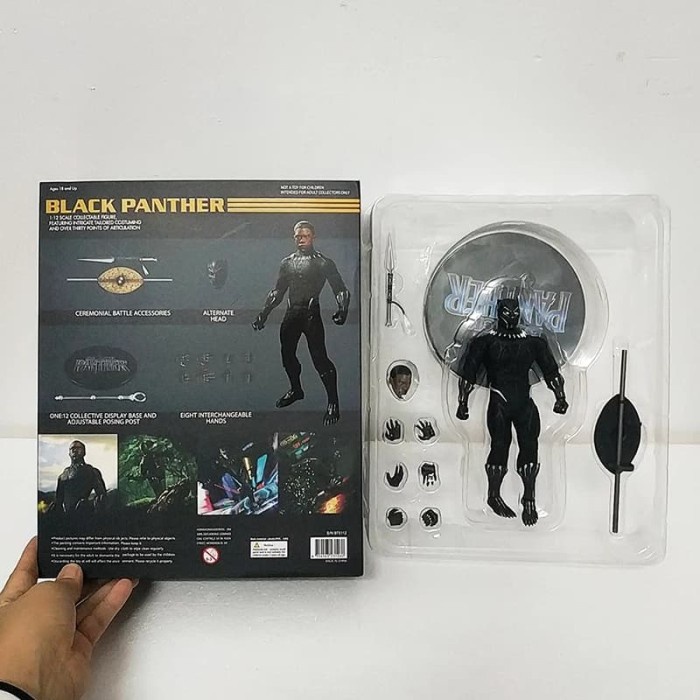 Jual Mezco Action Figure Black Panther Legend Creation | Shopee Indonesia