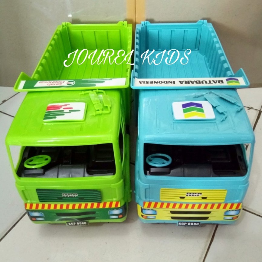 Jual mainan anak Mobil besar bak mobilan dorong truk kontainer mixer ...