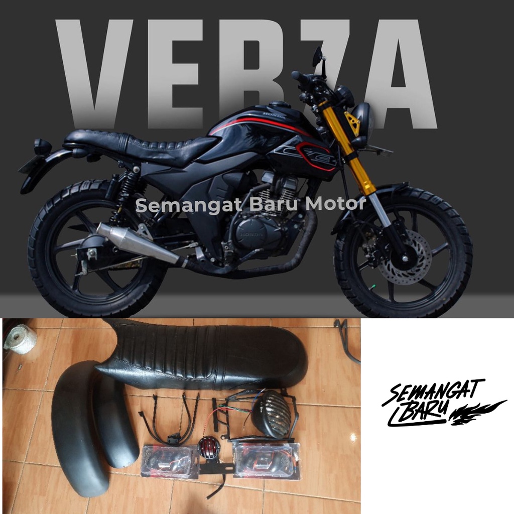 Jual SPAREPART MODIF VERZA TANPA GANTI TANGKI Megapro Primus | Shopee ...