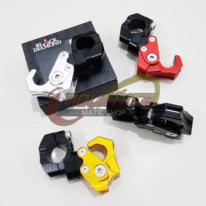 Jual Hook Gantungan Barang Lipat Black Diamond Honda PCX 125 150 160 ...