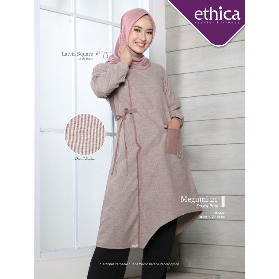 Jual ATASAN ONLY ETHICA ORIGINAL MEGUMI 21 DUSTY PINK MEGUMI 21 GREY ...