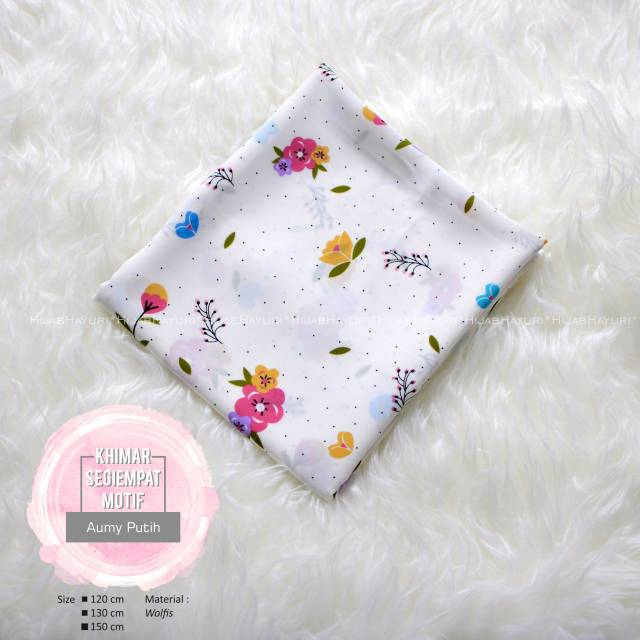 Jual Segi 4 motif (aumy putih) | Shopee Indonesia