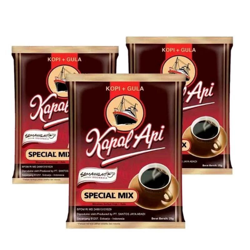Jual KAPAL API Special Mix Per Sachet All Variant | Shopee Indonesia