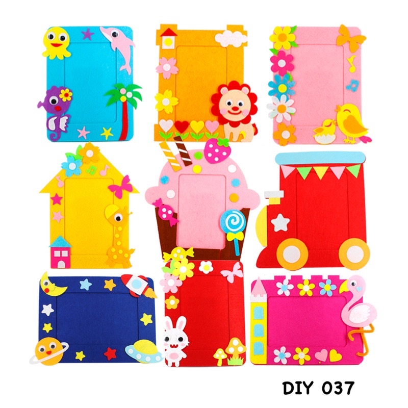Jual DIY 037 | DIY FRAME MAINAN EDUKASI | KERAJINAN TANGAN MENBUAT ...