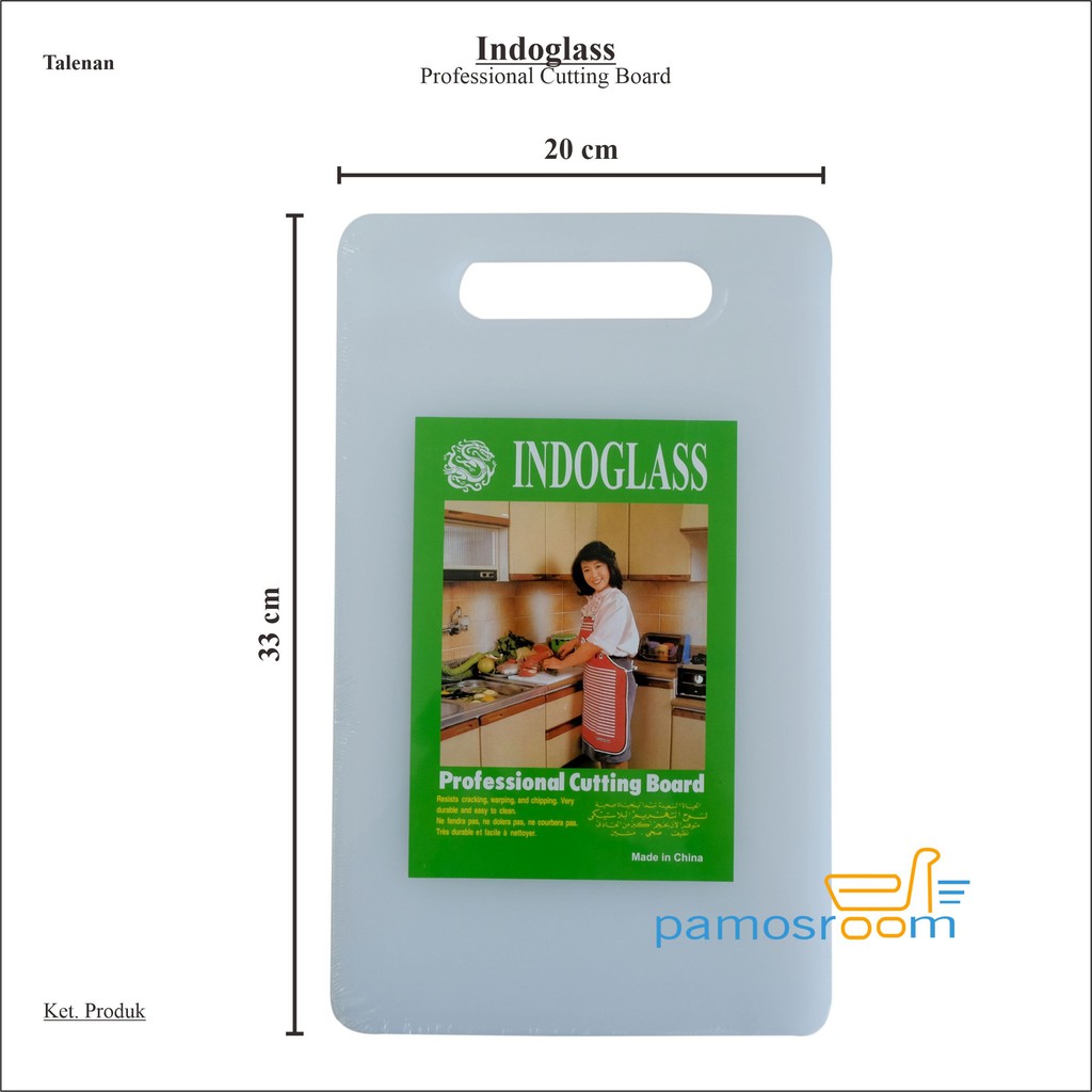 Jual Pamosroom Talenan Plastik Besar 33cm x 20cm Tebal 10 mm | Shopee ...