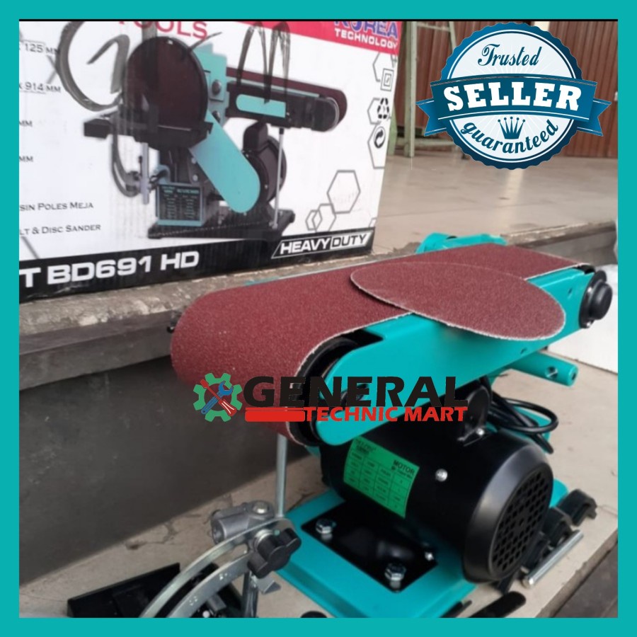 Jual Mesin Amplas Duduk Belt Disc Sander NRT PRO BD691HD 6inch ...