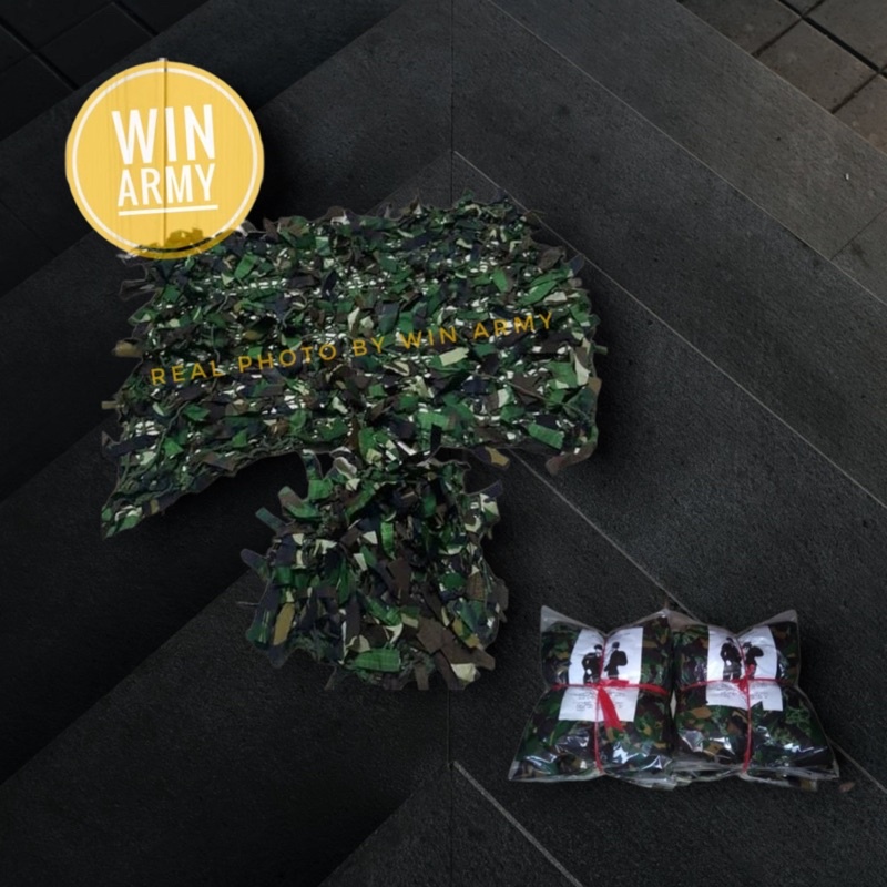 Jual Samaran Ransel Helm TNI - Penyamaran Camouflage Army Airsoft ...