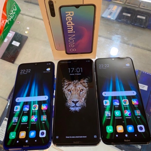 Jual XIAOMI REDMI NOTE 8 RAM 4 ROM 64 SECOND ORIGINAL BERGARANSI RESMI ...