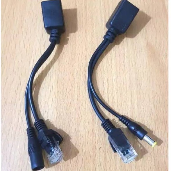 Jual Passive Power over Ethernet PoE Adapter Injector + Splitter Kit 5V ...