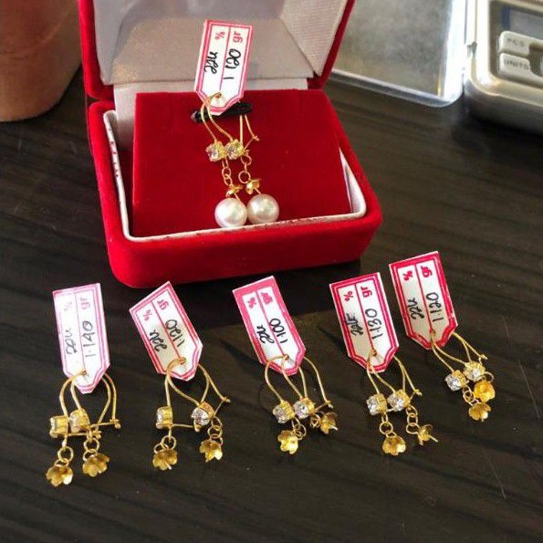 Jual Anting sirkon anting kait anting simple Korean earrings mutiara ...