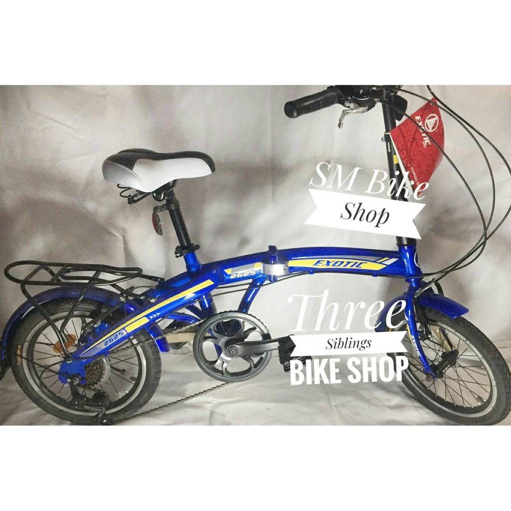 Jual Sepeda Lipat Dewasa 16 Inch Exotic 2625 | Shopee Indonesia