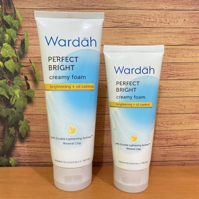Jual Wardah Perfect Bright Creamy Foam + Brightening Oil Control Asli ...