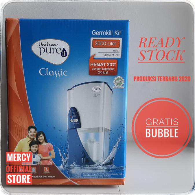 Jual Pureit Germkill Kit 3000 L Classic 9L Pure It Germ Kill 3000L ...