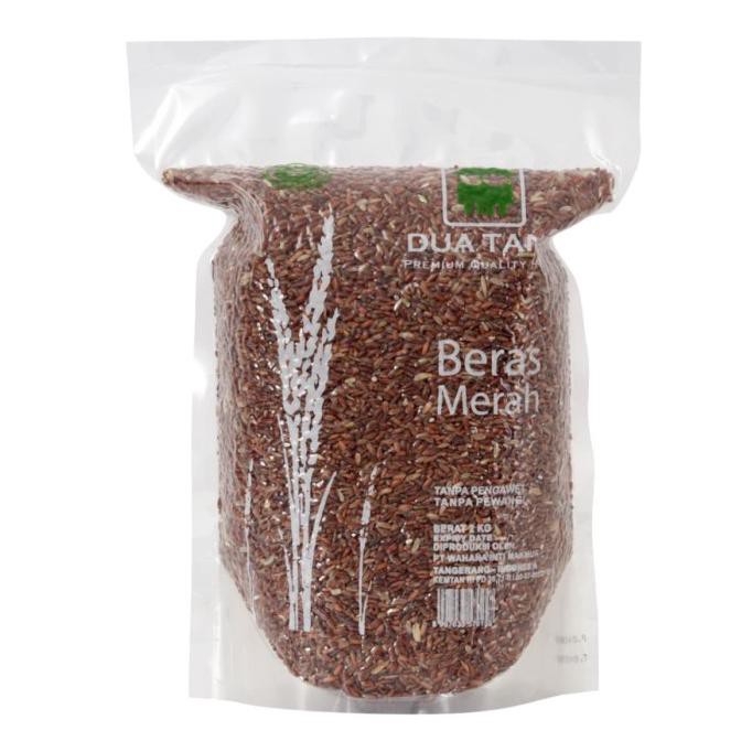 Jual BERAS- DUA TANI - BERAS MERAH 2KG - LONG GRAIN - BERAS PANJANG ...