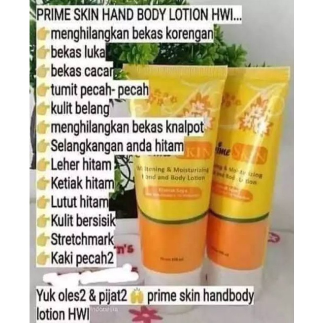 Jual Prime Skin Hand and Body lation | Shopee Indonesia