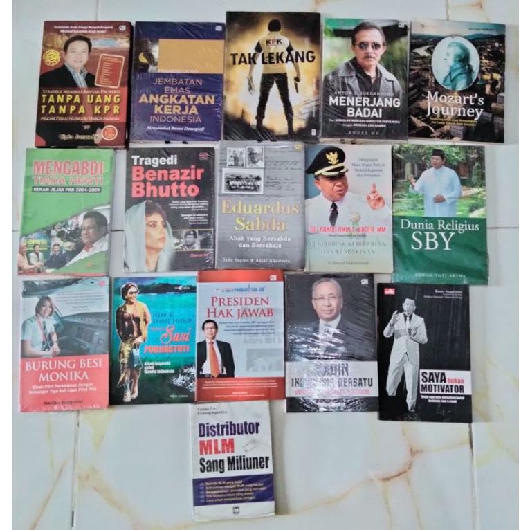 Jual OBRAL BUKU | BIOGRAFI / TOKOH BANGSA / NASIONALISME / SEJARAH | REFERENSI | POLITIK ...