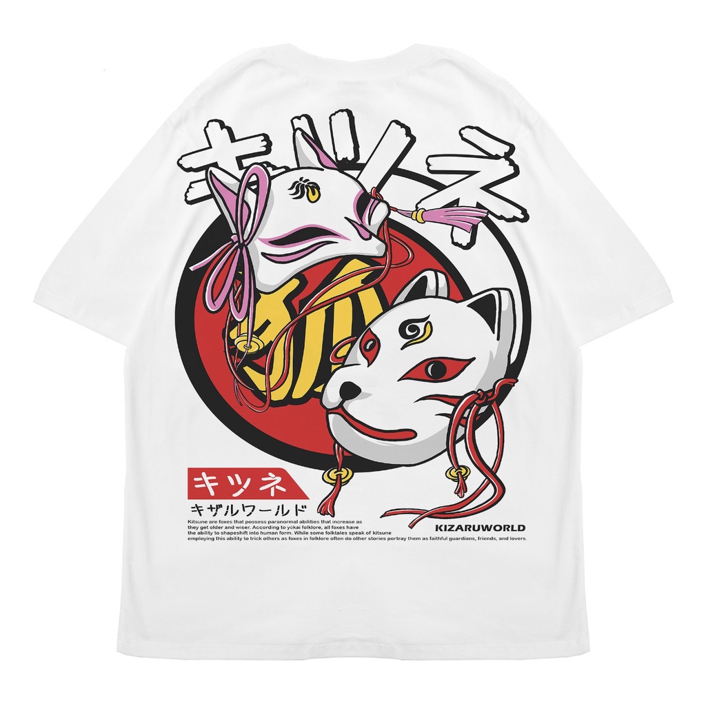 Jual KIZARU Oversize Origin KITSUNE MASK | Shopee Indonesia