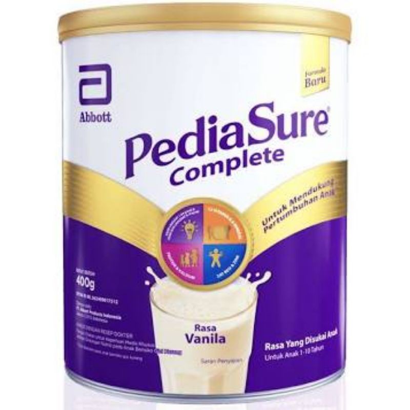 Jual Pediasure COMPLETE vanila 400g (KEMASAN BARU PEDIA COMPLETE) | Shopee Indonesia