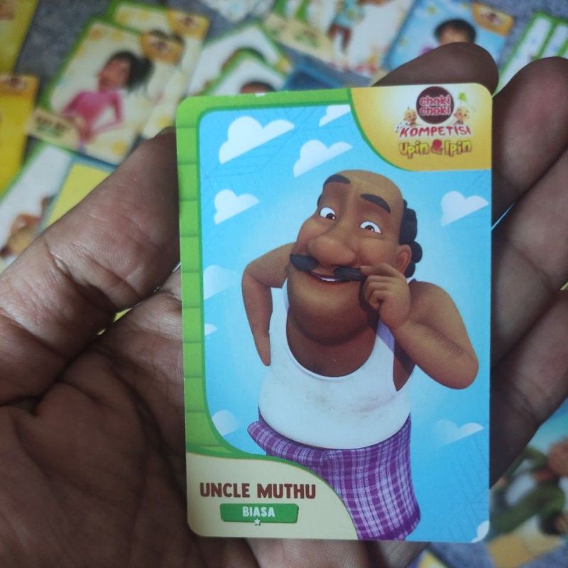 Jual 13-06-2024 Kartu Upin Ipin Choki-choki Choki Choki jarjit rembo ijat tok dalang mail ...