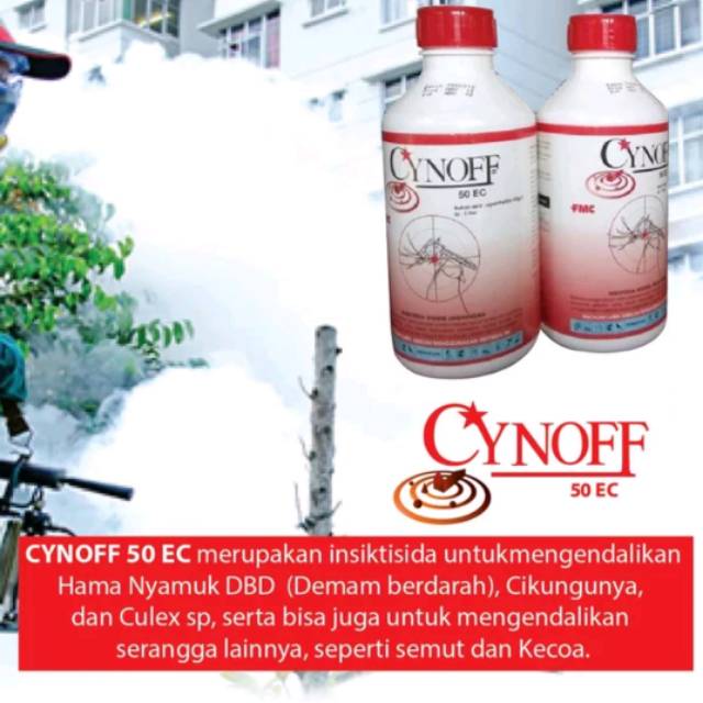 Jual Cynoff 50ec cairan obat pembasmi nyamuk DBD serangga semut kecoa ...