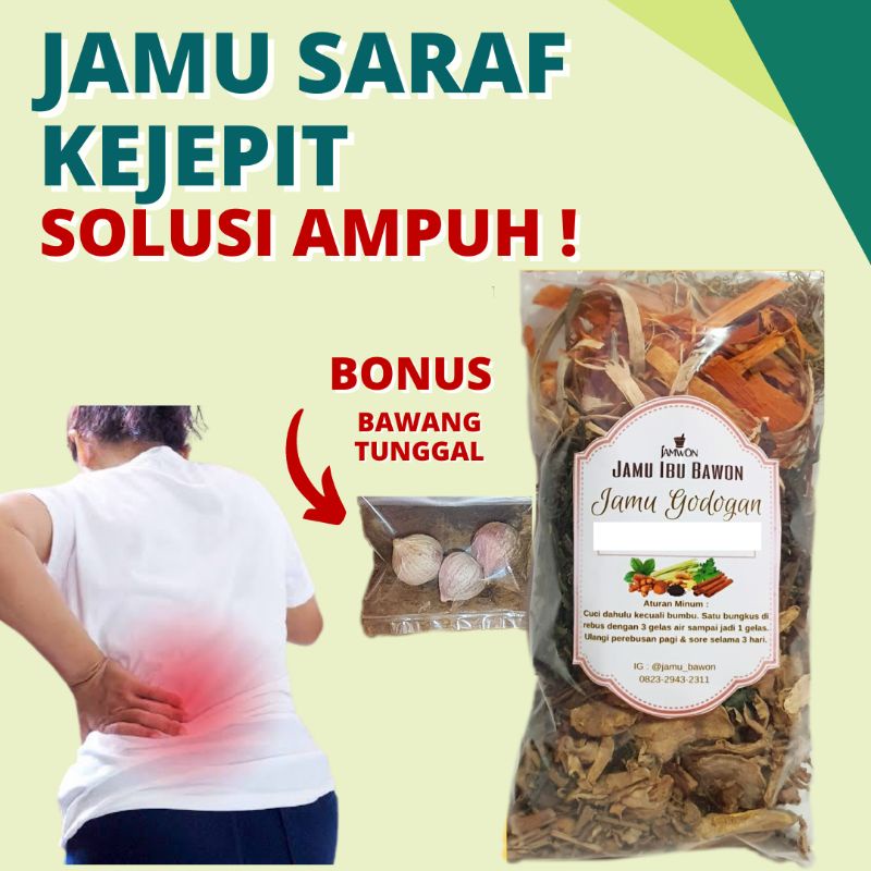 Jual JAMU SARAF KEJEPIT | JAMU SARAF KAKU & KESEMUTAN | Shopee Indonesia