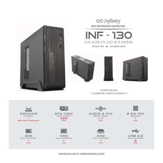 Jual Casing Infinity INF-130 PSU SFX 300 WATT | Shopee Indonesia