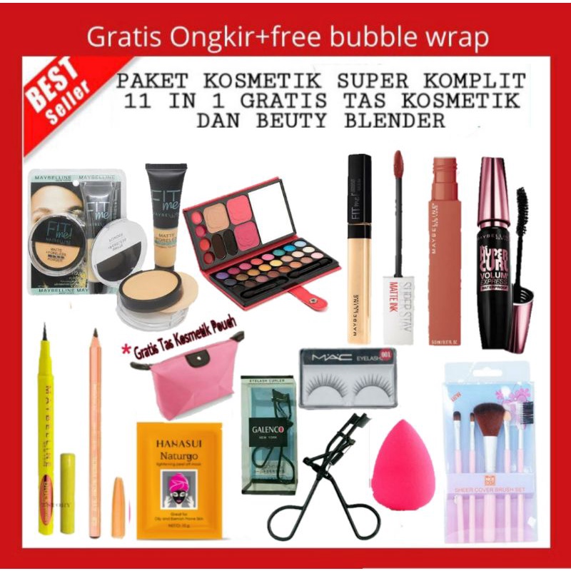 Jual Paket Kosmetik Maybelline Murah Lengkap - Paket Set Maybelline ...