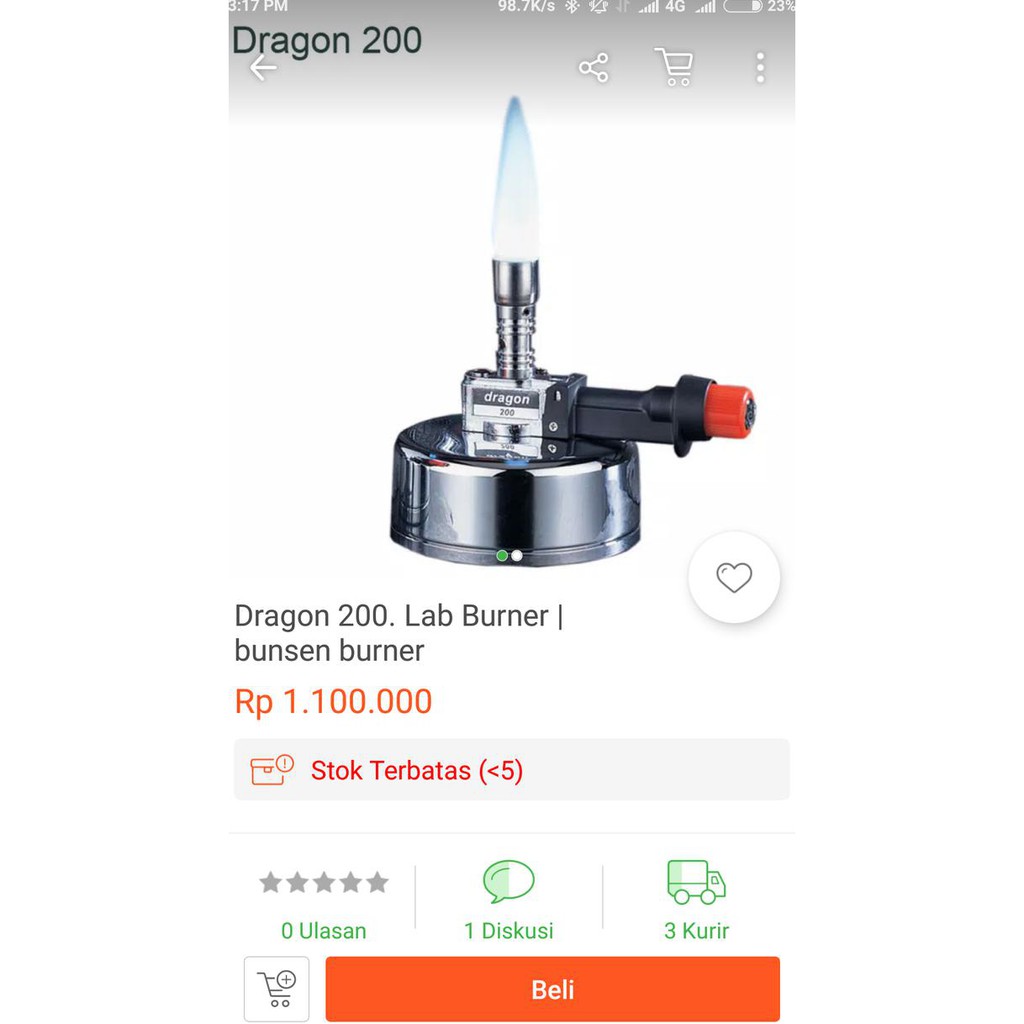 Jual Stok Terbatas BUNSEN BURNER DRAGON 200. | Shopee Indonesia