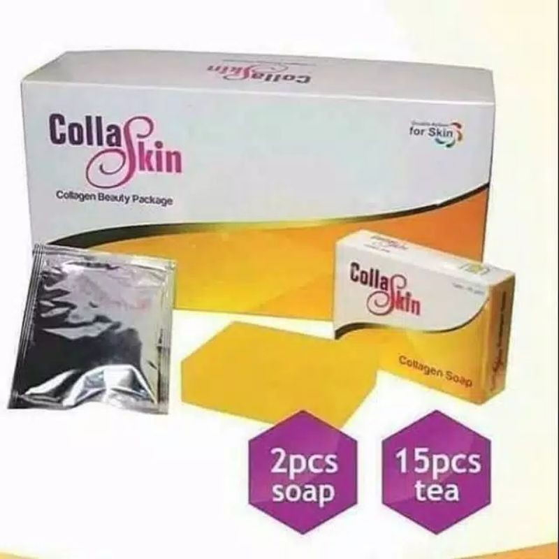 Jual paket collaskin Tea ( teh kecantikan Herbal NASA ) | Shopee Indonesia