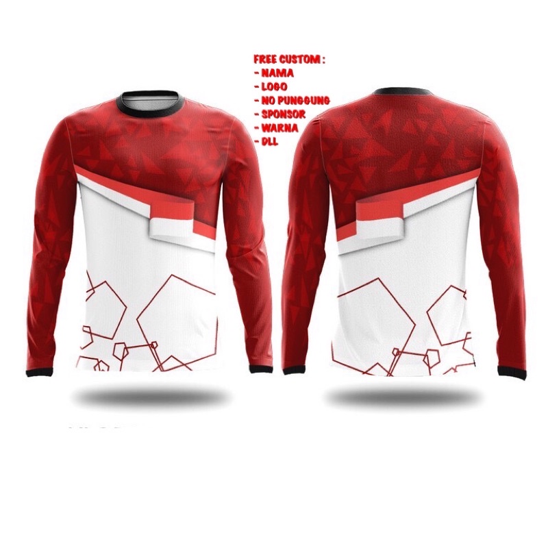 Jual jersey sepeda custom - jersey sepeda mtb satuan - bisa edit nama ...