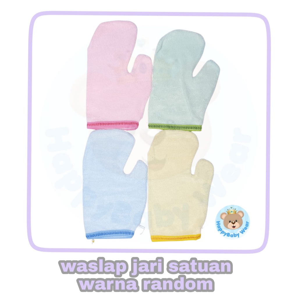 Jual WASLAP JARI SATUAN Warna Pink / Biru / Kuning washlap | Shopee ...