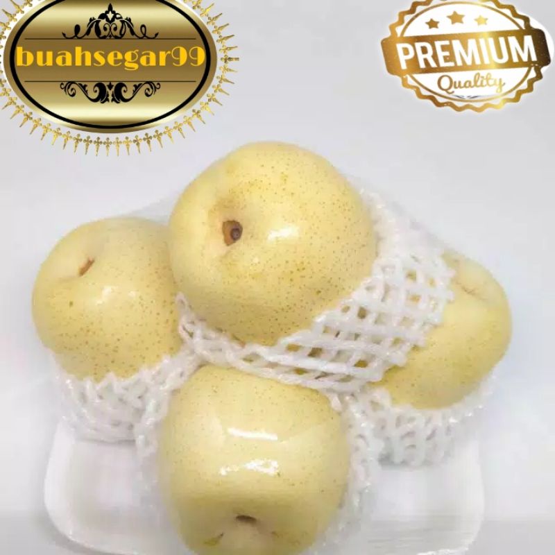 Jual buah pir yali/pear yali 1pak murah isi 3-4 tergantung ukuran ...