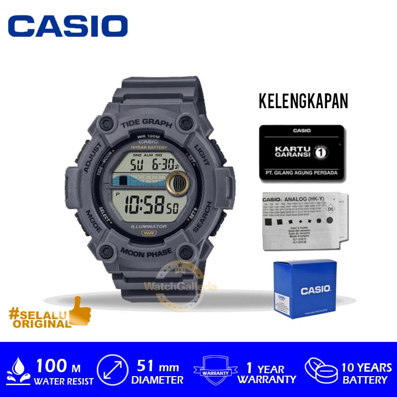 Jual Jam Tangan Casio General WS-1300H-8AVDF Original | Shopee Indonesia