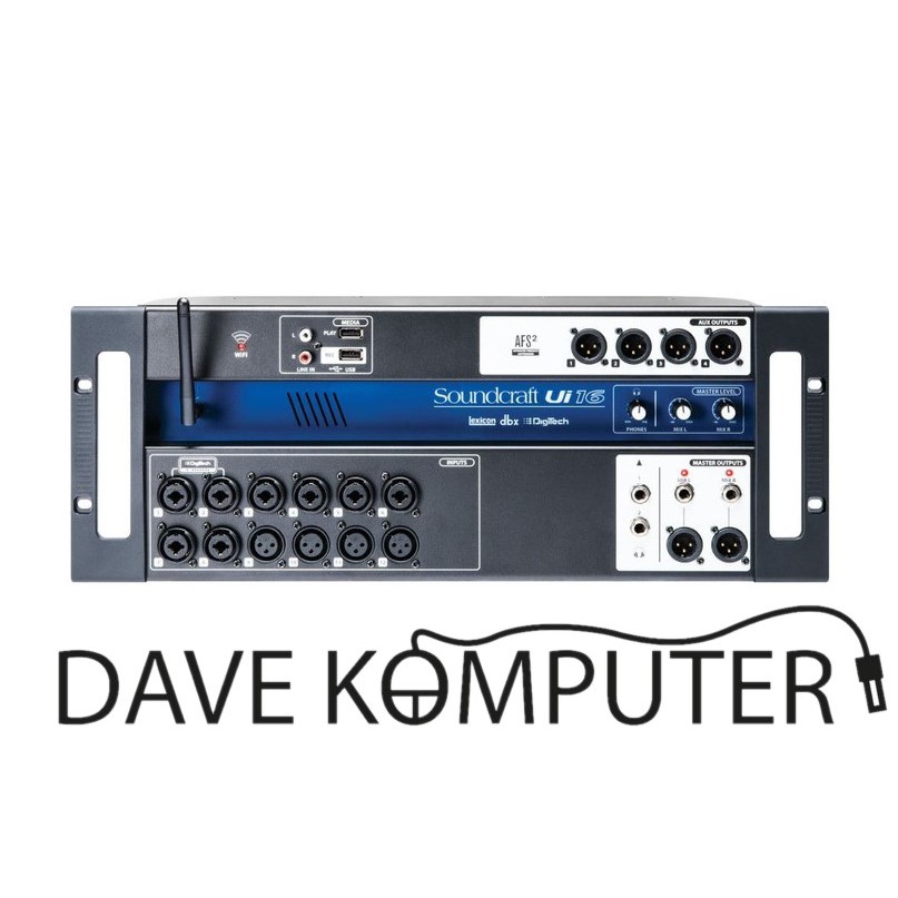 Jual SOUNDCRAFT UI16 / UI 16 / UI-16 MIXER DIGITAL ORIGINAL | Shopee ...