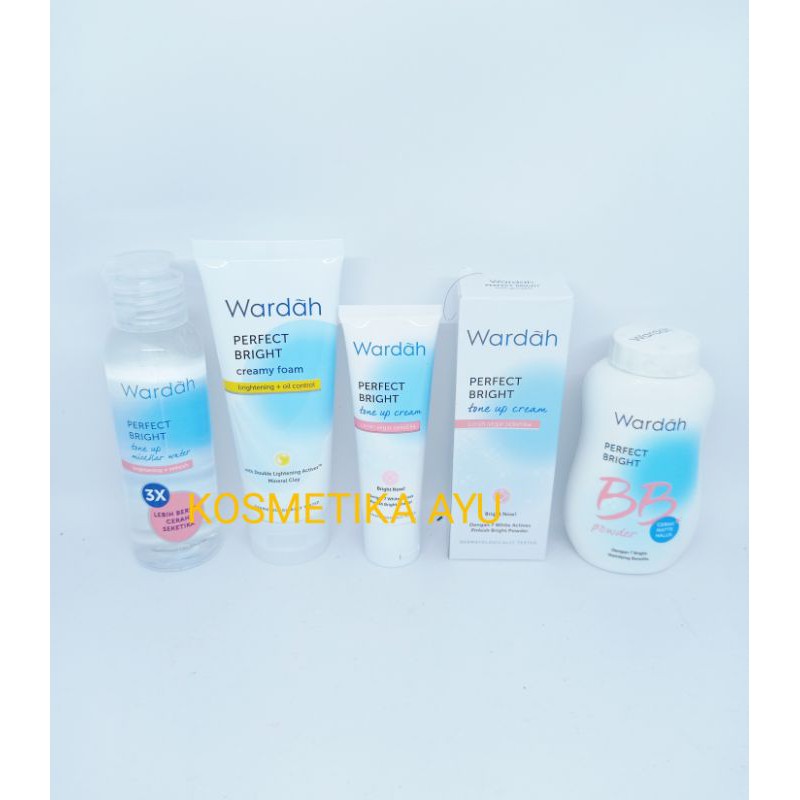 Jual Wardah Perpfect Bright Satu Paket/ Wardah Untuk Kulit Berminyak ...