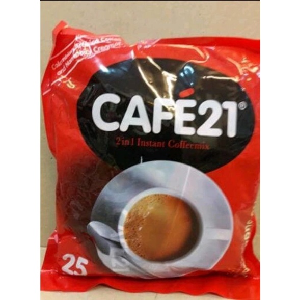 Jual Cafe21 / Cafe 21 2in1 Instant Coffeemix | Shopee Indonesia