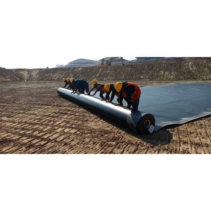 Jual Terpal HDPE Geomembrane 1.5mm Rostek (7x140meter) | Shopee Indonesia