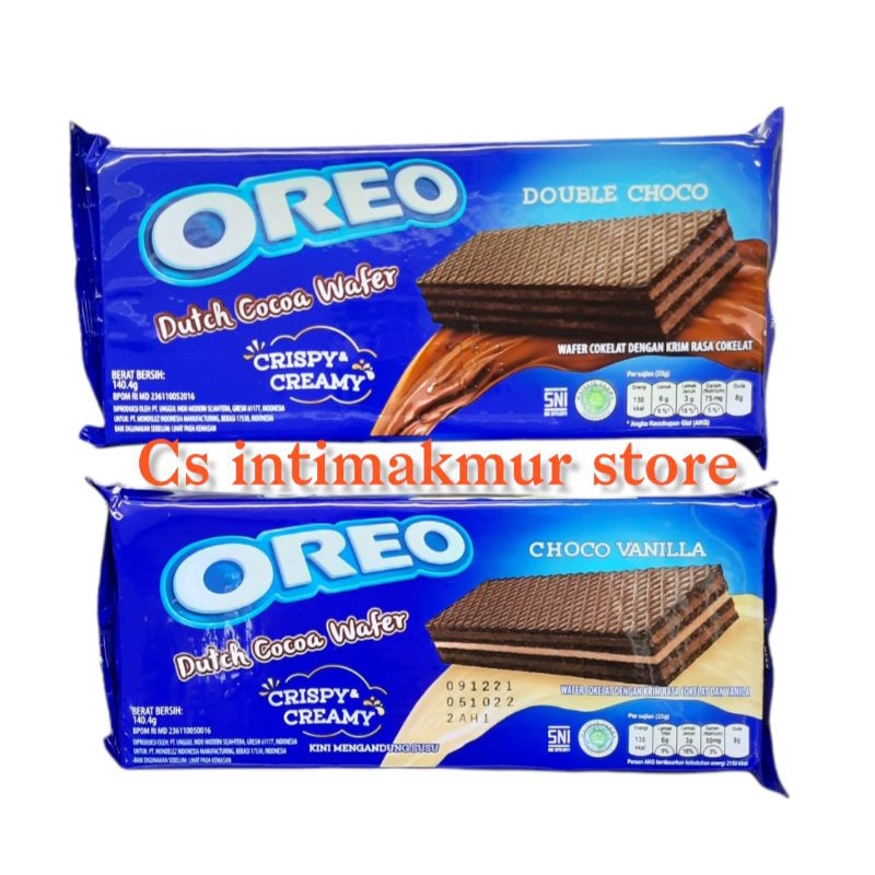 Jual Oreo Wafer Ducth Cocoa Wafer 140 gr | Shopee Indonesia