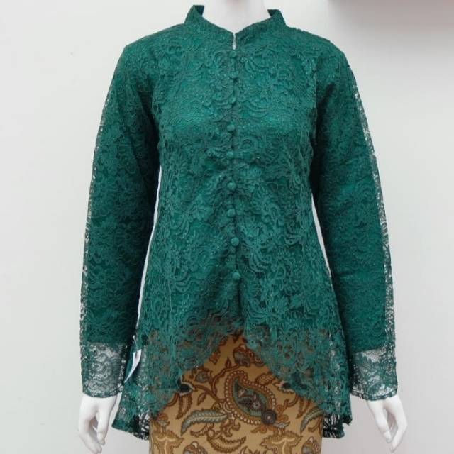 Jual Kebaya modis ijo botol | Shopee Indonesia