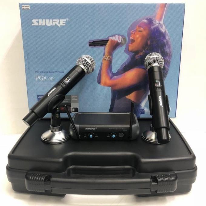 Jual Mic wireless shure PGX 242 ( Handheld ) | Shopee Indonesia