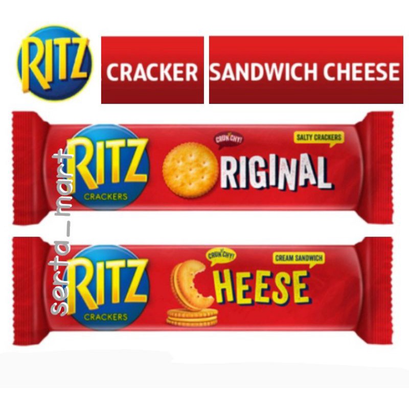 Jual Ritz Original Salty Crackers 100gr / Ritz Cheese / Chocolate ...