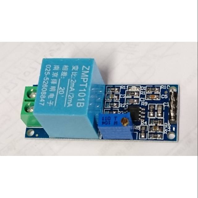 Jual ZMPT101B SINGLE PHASE AC VOLTAGE SENSOR TEGANGAN AC TRAFO MODULE ...