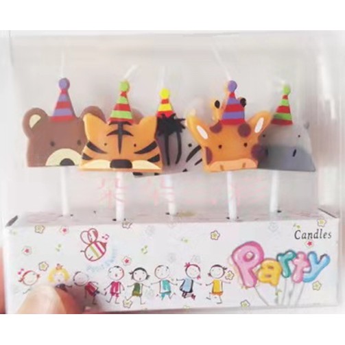 Jual Lilin Ulang Tahun Birthday Party Candles Ultah Motif Carnival ...