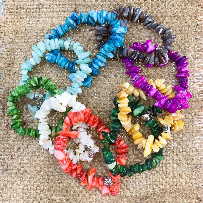 Jual Gelang batu krikil kerang (bisa grosir) | Shopee Indonesia