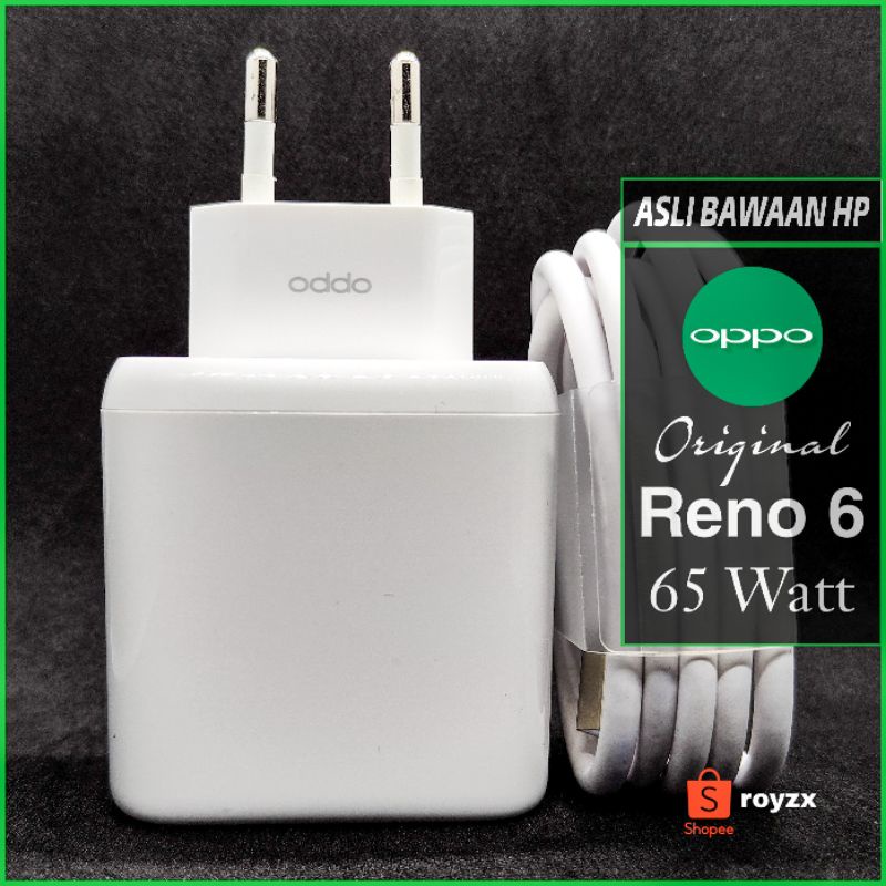 Jual Oppo Charger Cas Reno 6 65 Watt Usb Type C Original Bekas Bawaan Hp | Shopee Indonesia