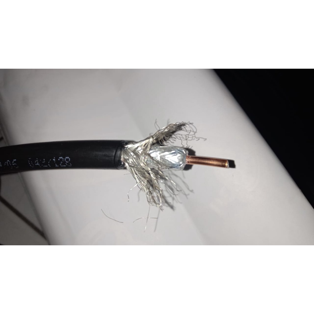 Jual Kabel Coaxial Rg6 Kabel Coax RG 6 Buat Radio komunikasi 50 Ohm ...
