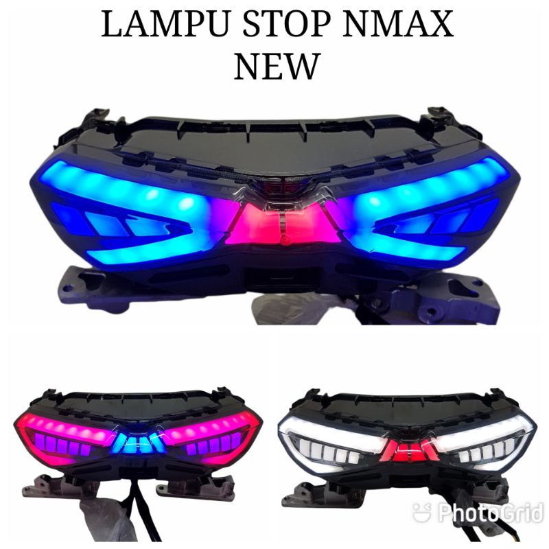 Jual LAMPU STOP STOP LAMP YAMAHA NMAX 2020 MOTO GP GARIS RUNNING LAMPU ...