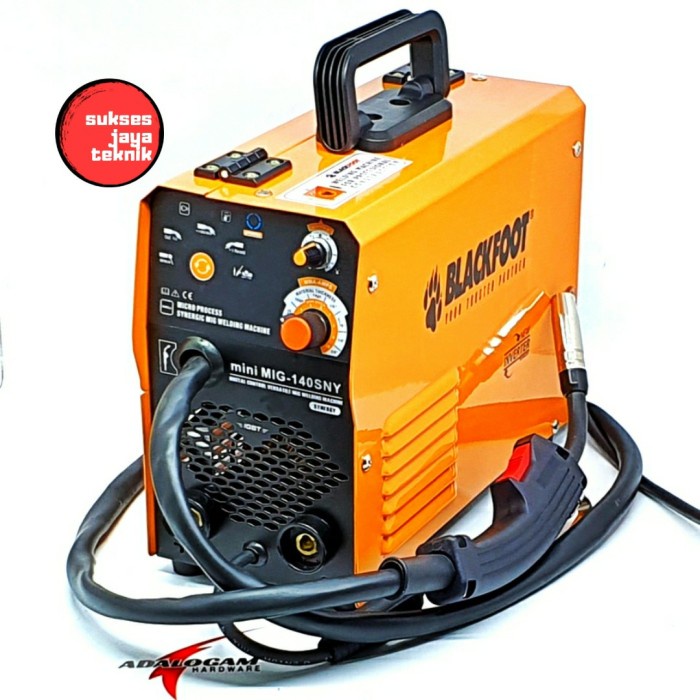Jual Blackfoot Mini MIG 140SNY Mesin Las Co2 Flux Core Gasless MIGi MAG ...