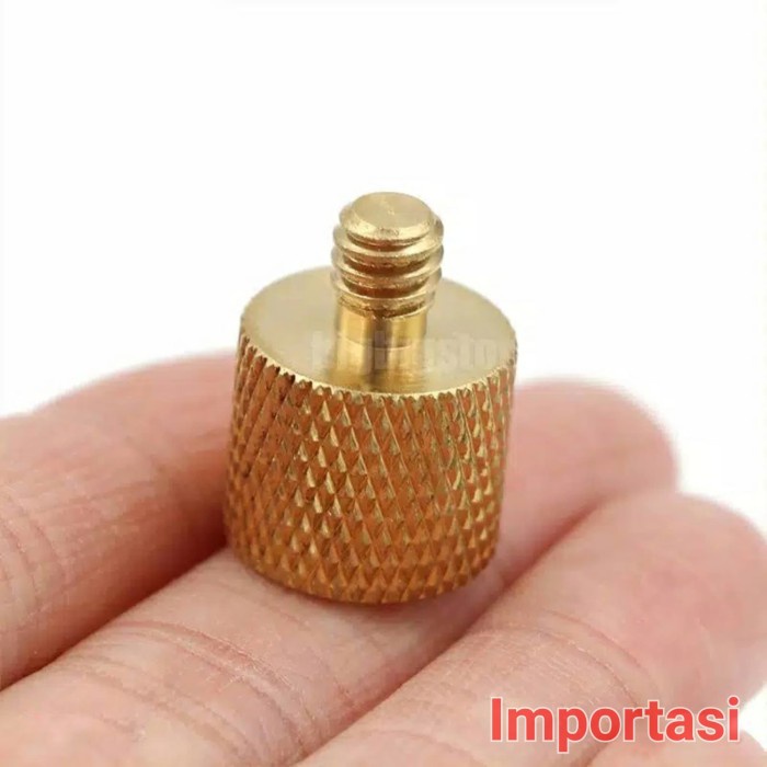 Jual KAMERATRIPOD- SPIGOT ADAPTER CAMERA 3/8 INCH FEMALE TO 1/4 INCH ...