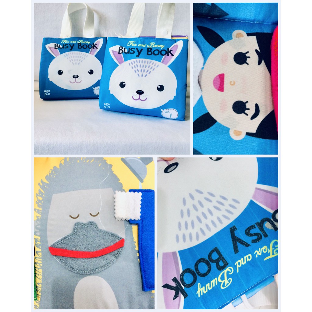 Jual Busy Book - Bunny Vol.1 - Fox and Bunny | Shopee Indonesia